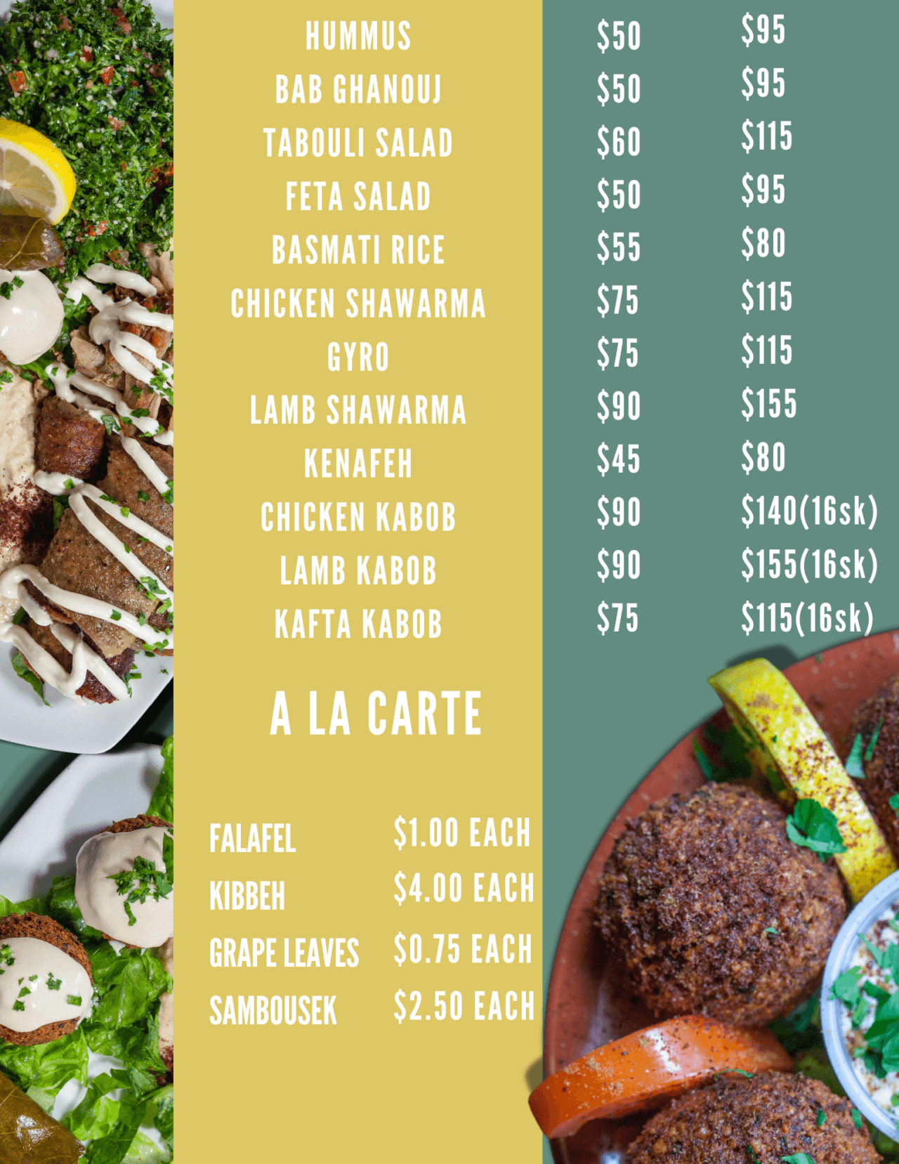 Catering | hushhush.cafe